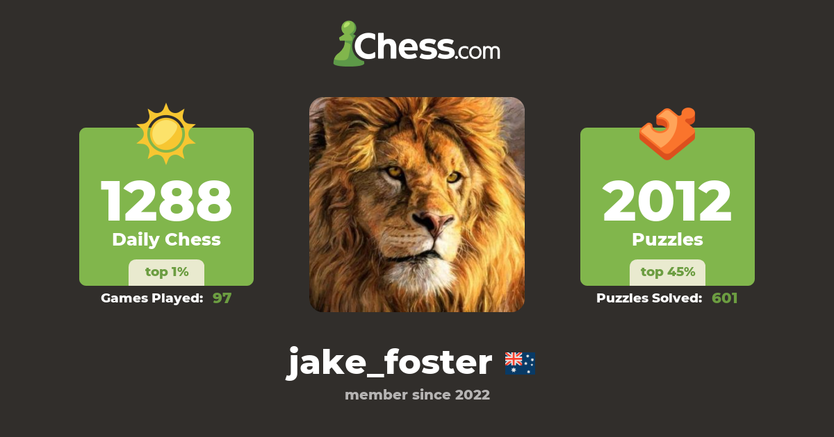 Jake Foster (jake_foster) - Chess Profile - Chess.com