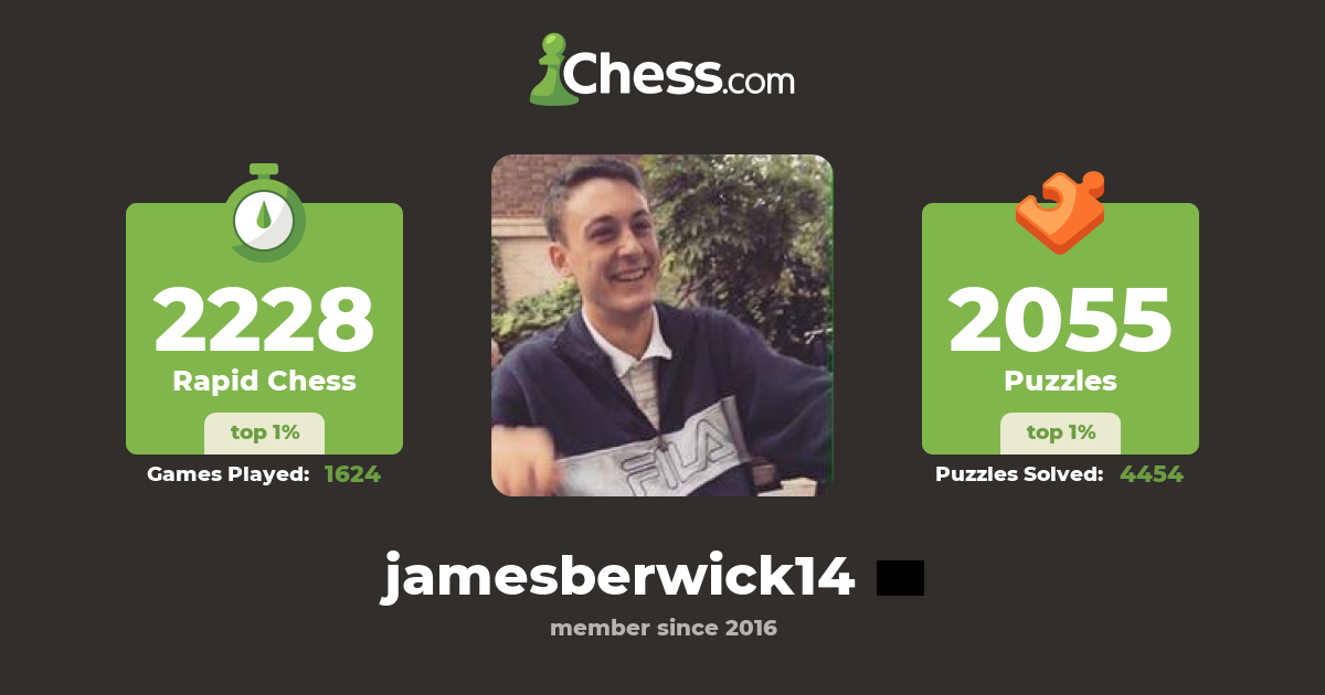 James Berwick (jamesberwick14) - Chess Profile - Chess.com