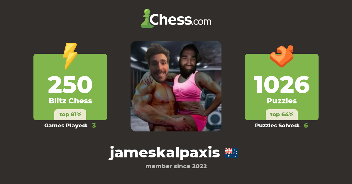 James Kalpaxis (jameskalpaxis) - Chess Profile - Chess.com