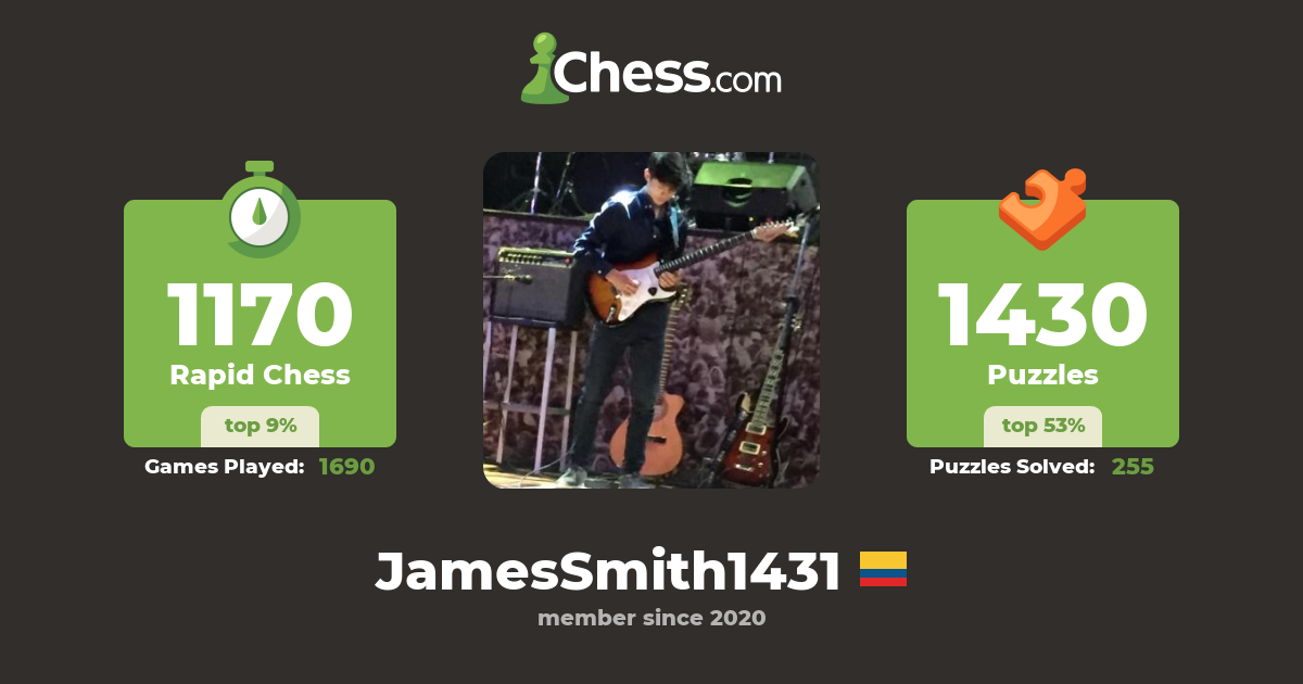 JamesSmith1431 - Chess Profile - Chess.com
