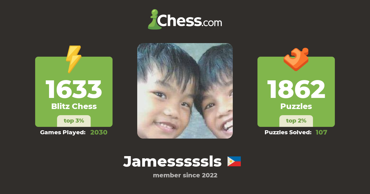 James Nimrod Peros (Jamesssssls) - Chess Profile - Chess.com