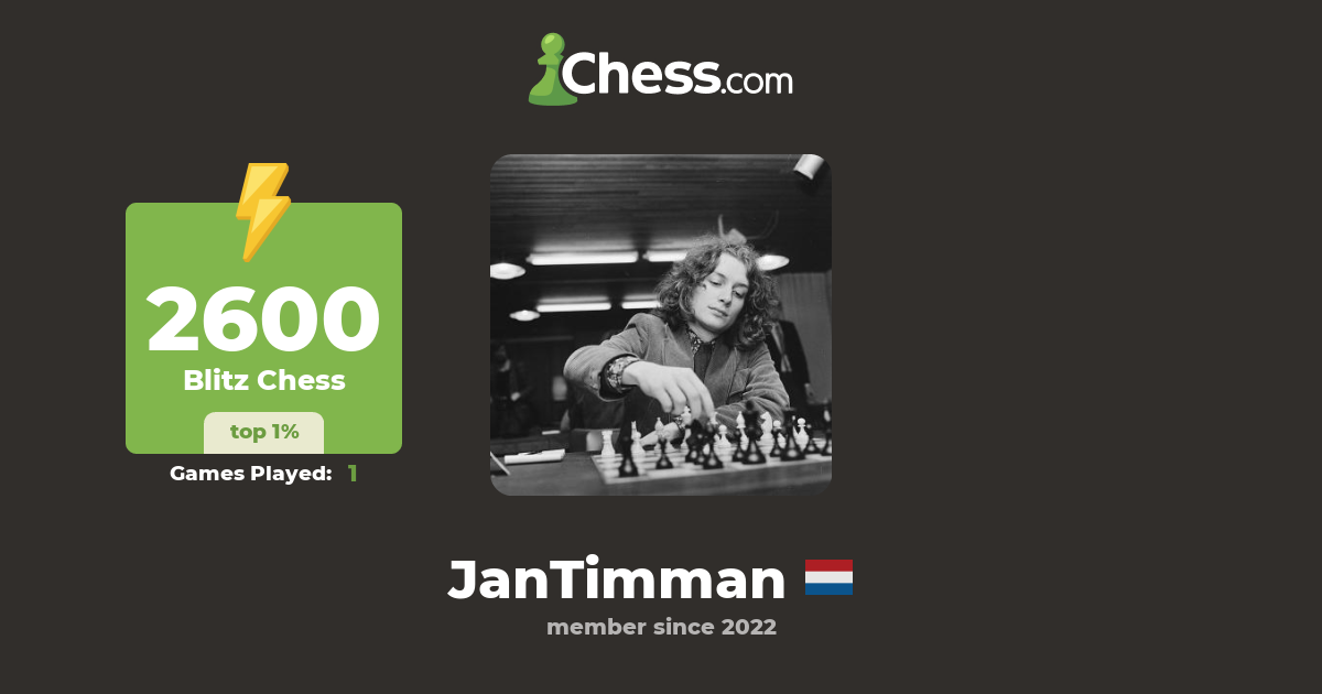 GM Jan Timman (JanTimman) - Chess Profile - Chess.com