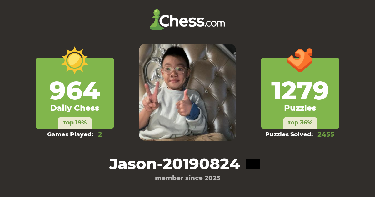 Jason-20190824 - Chess Profile - Chess.com