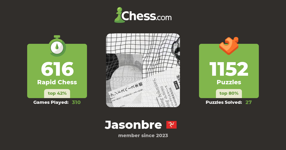 Jason Brereton (Jasonbre) - Chess Profile - Chess.com