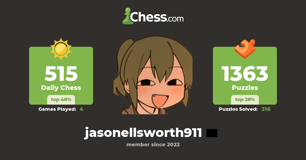 jason ellsworth (jasonellsworth911) - Chess Profile - Chess.com