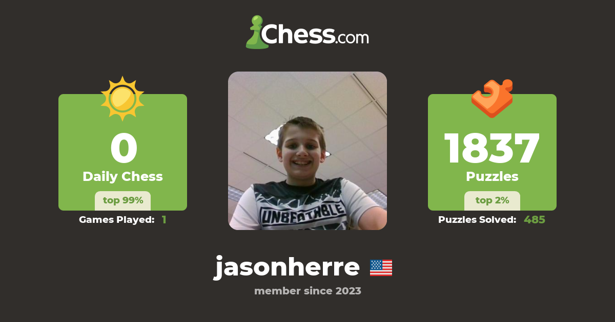 Jason Herrera (jasonherre) - Chess Profile - Chess.com