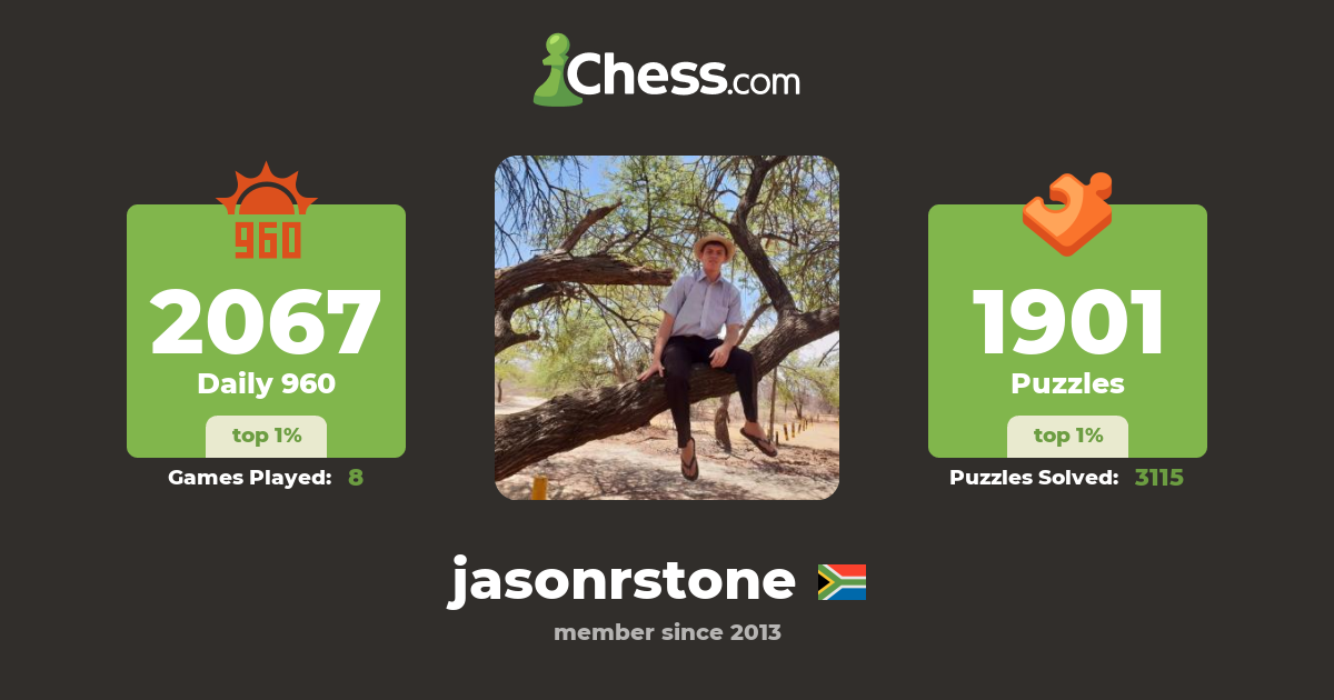 Jason Stone (jasonrstone) - Chess Profile - Chess.com