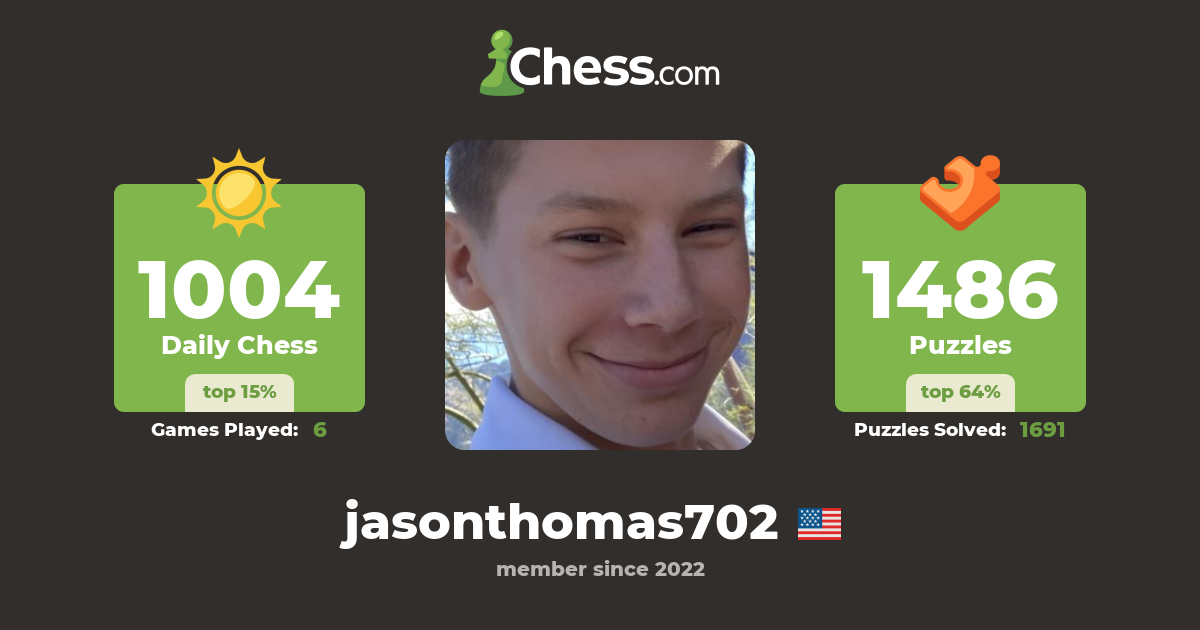 Thomas (jasonthomas702) - Chess Profile - Chess.com