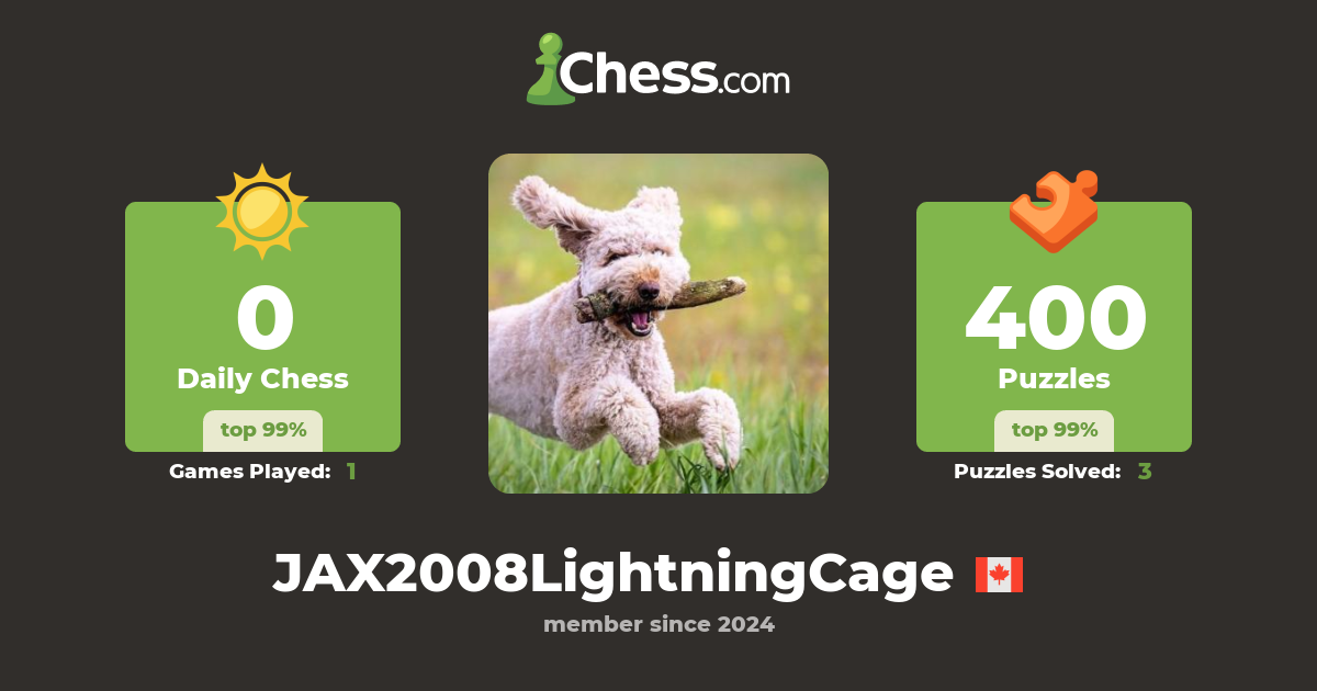 Jax (Jackson) McNeil (JAX2008LightningCage) - Chess Profile - Chess.com