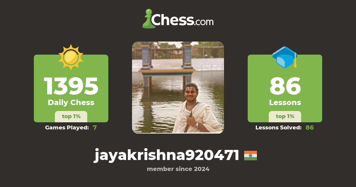 jayakrishna920471 - Chess Profile - Chess.com