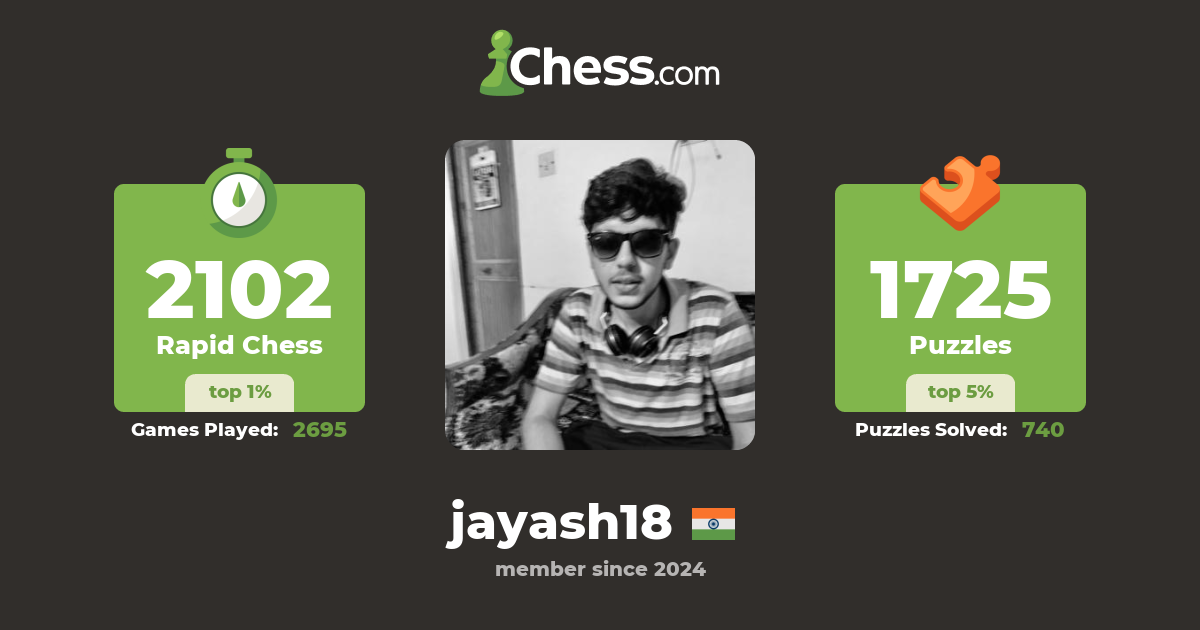 jayash18 - Chess Profile - Chess.com