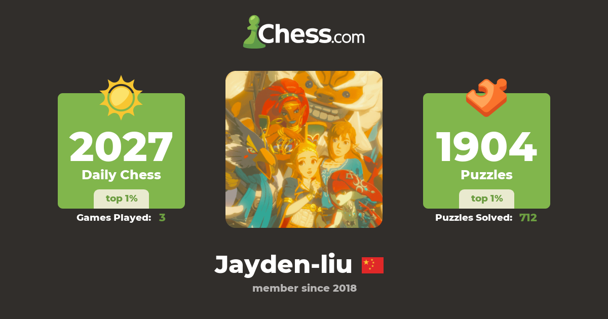 刘彧 刘 (Jayden-liu) - Chess Profile - Chess.com