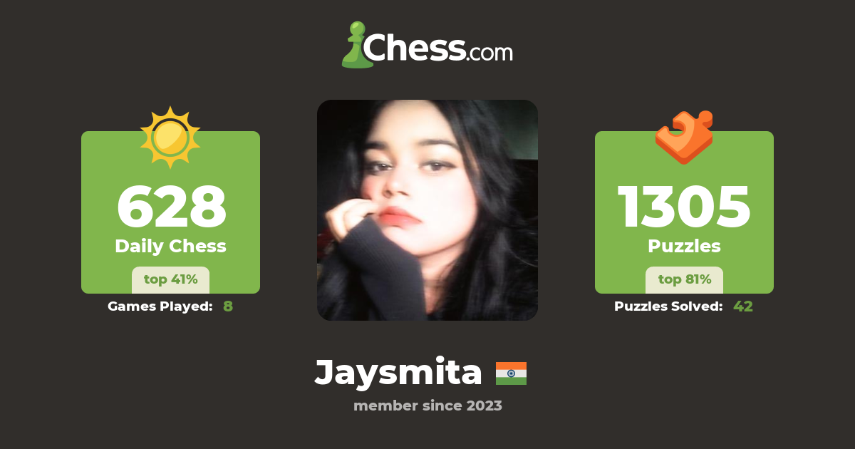 Jay chigga (Jaysmita) - Chess Profile - Chess.com