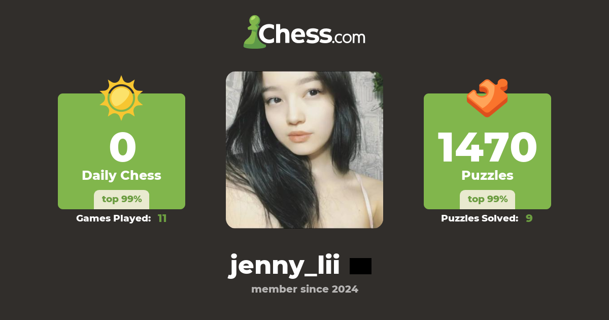 Jenny Debbarma (jenny_lii) - Chess Profile - Chess.com