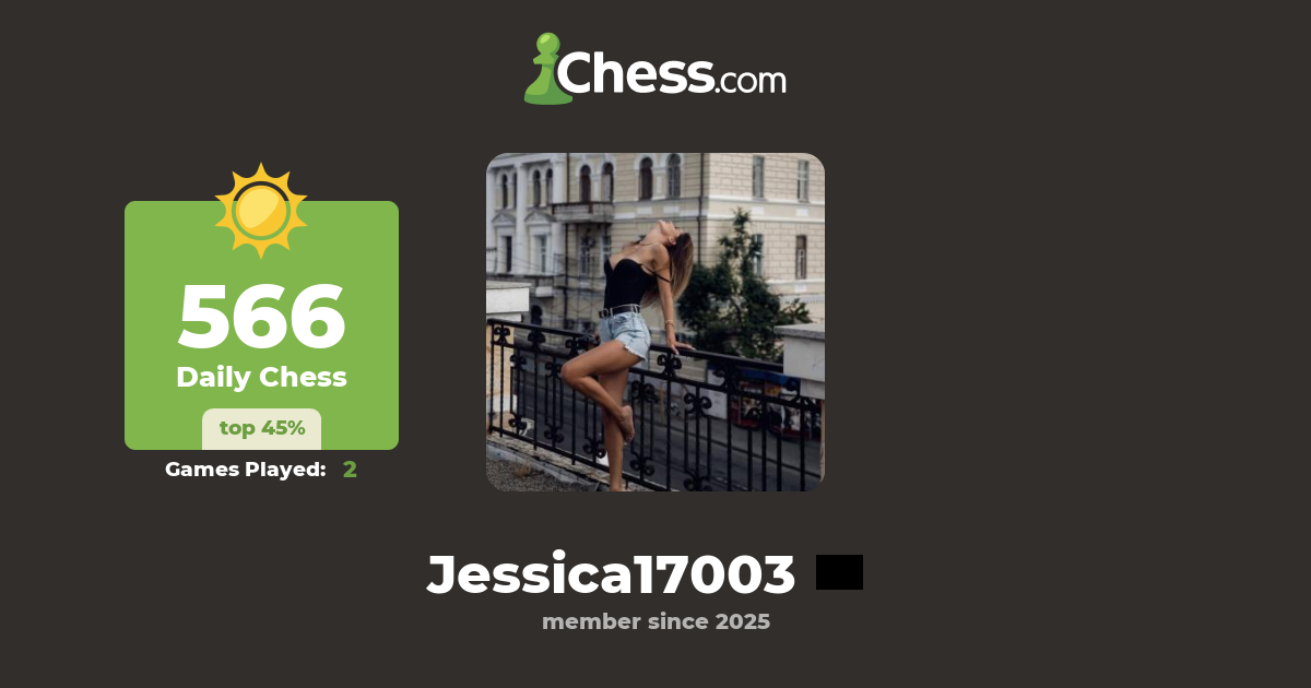 Jessica17003 - Chess Profile - Chess.com