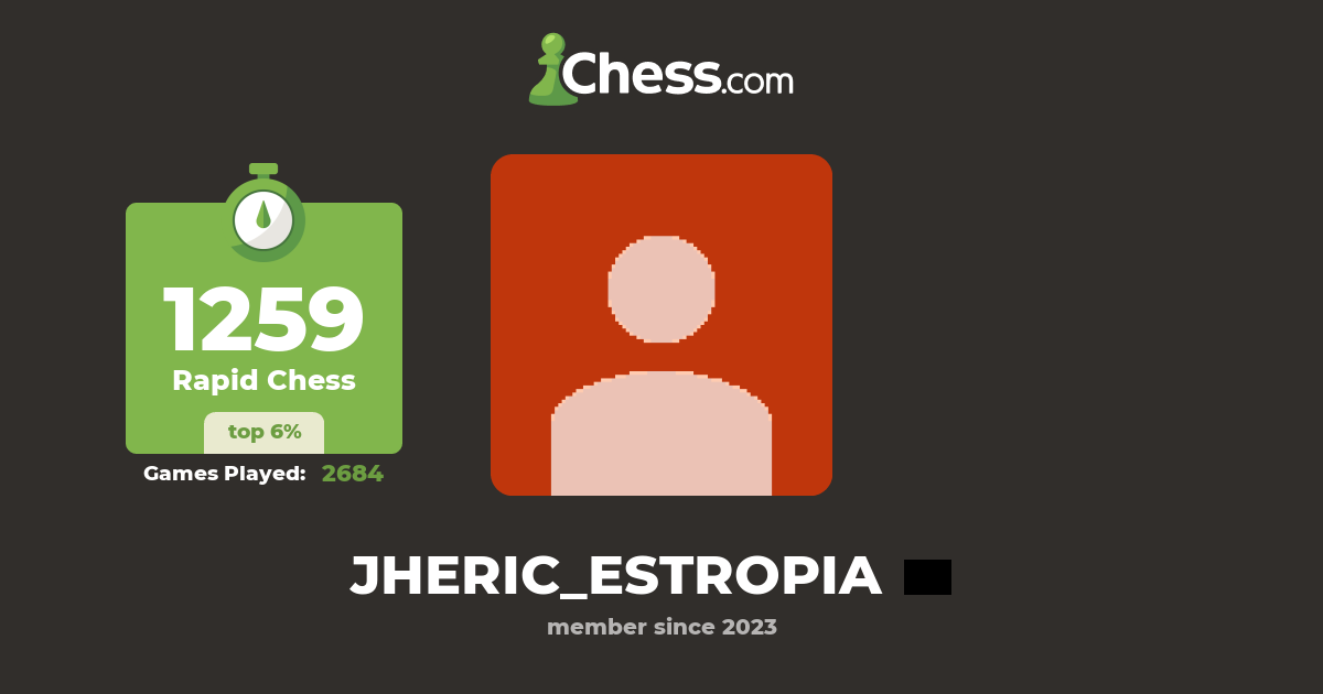 JHERIC_ESTROPIA - Chess Profile - Chess.com