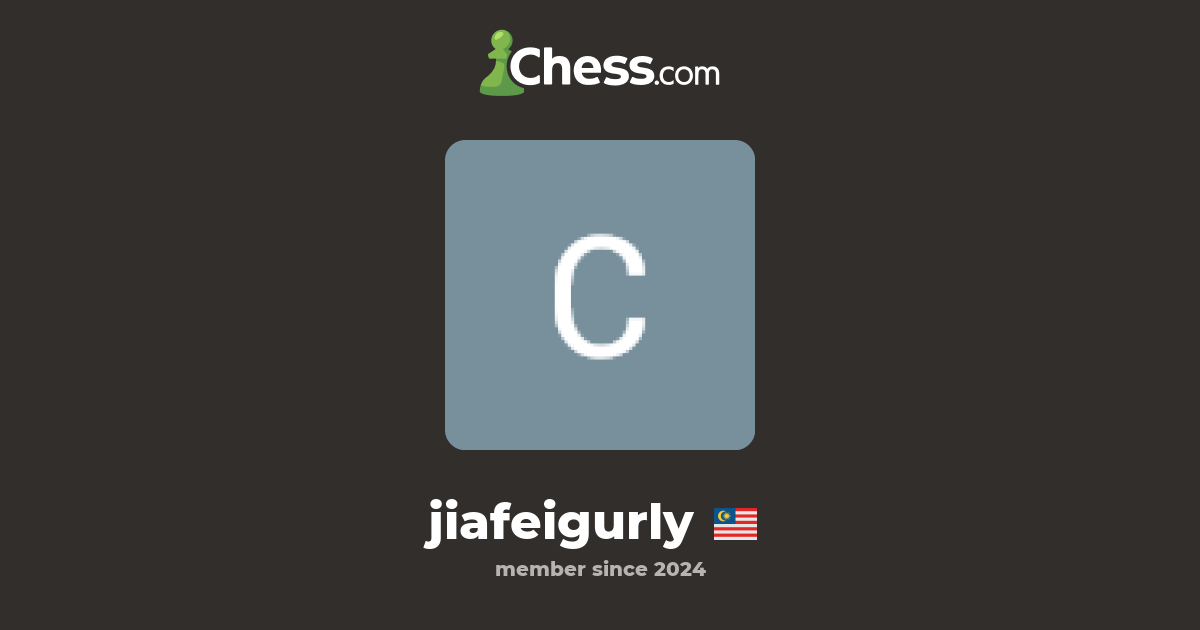 Charisse Jie Xin Chiu Playz (jiafeigurly) - Chess Profile - Chess.com