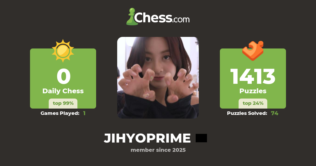 Shin (JIHYOPRIME) - Chess Profile - Chess.com