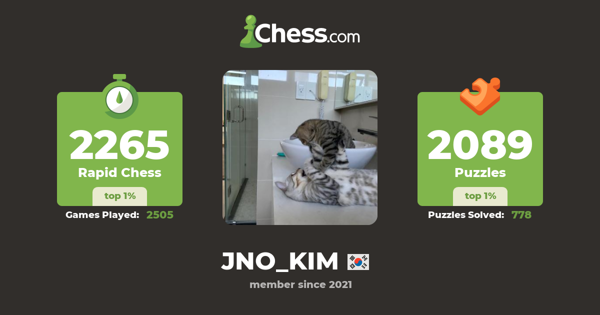 준호 김 (JNO_KIM) - Chess Profile - Chess.com
