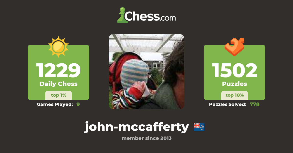 John McCafferty (john-mccafferty) - Chess Profile - Chess.com