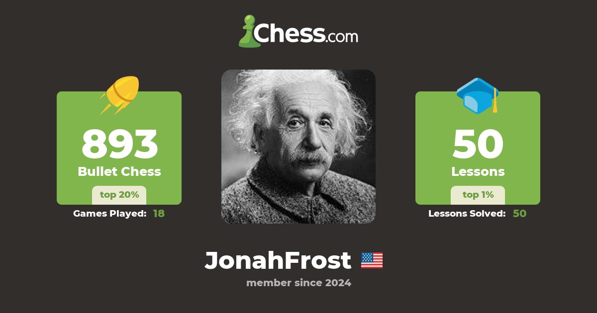 Jonah Frost (JonahFrost) - Chess Profile - Chess.com