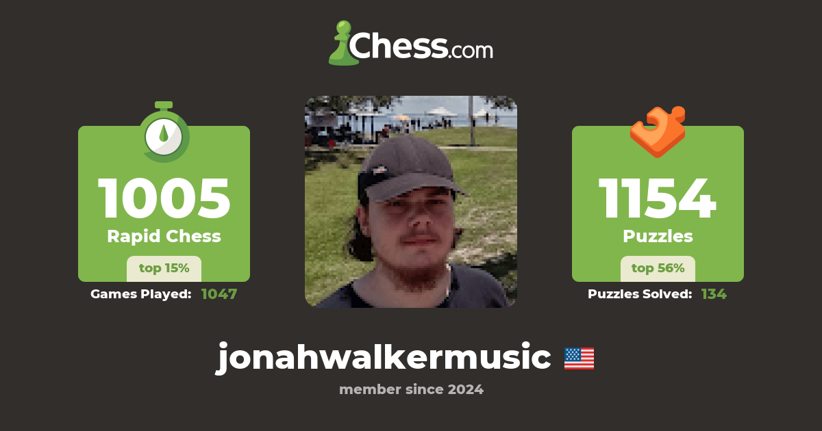 Jonah Walker (jonahwalkermusic) - Chess Profile - Chess.com
