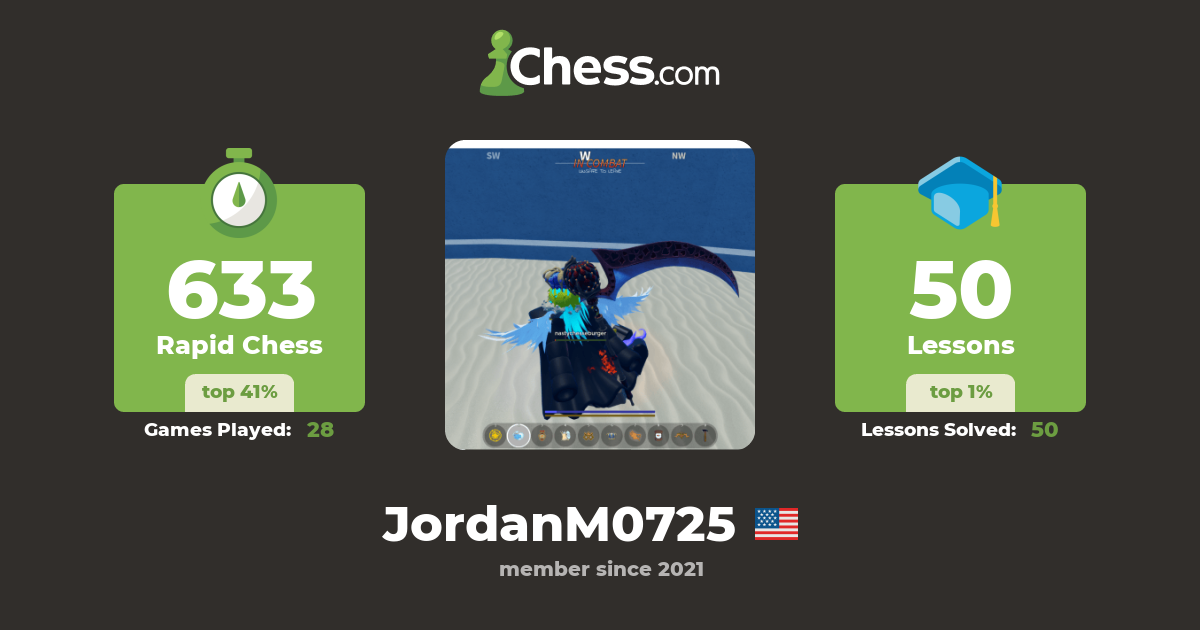Jordan Moses (JordanM0725) - Chess Profile - Chess.com