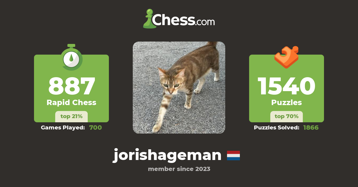 jorishageman - Chess Profile - Chess.com