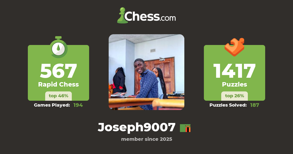 Joseph (Joseph9007) - Chess Profile - Chess.com
