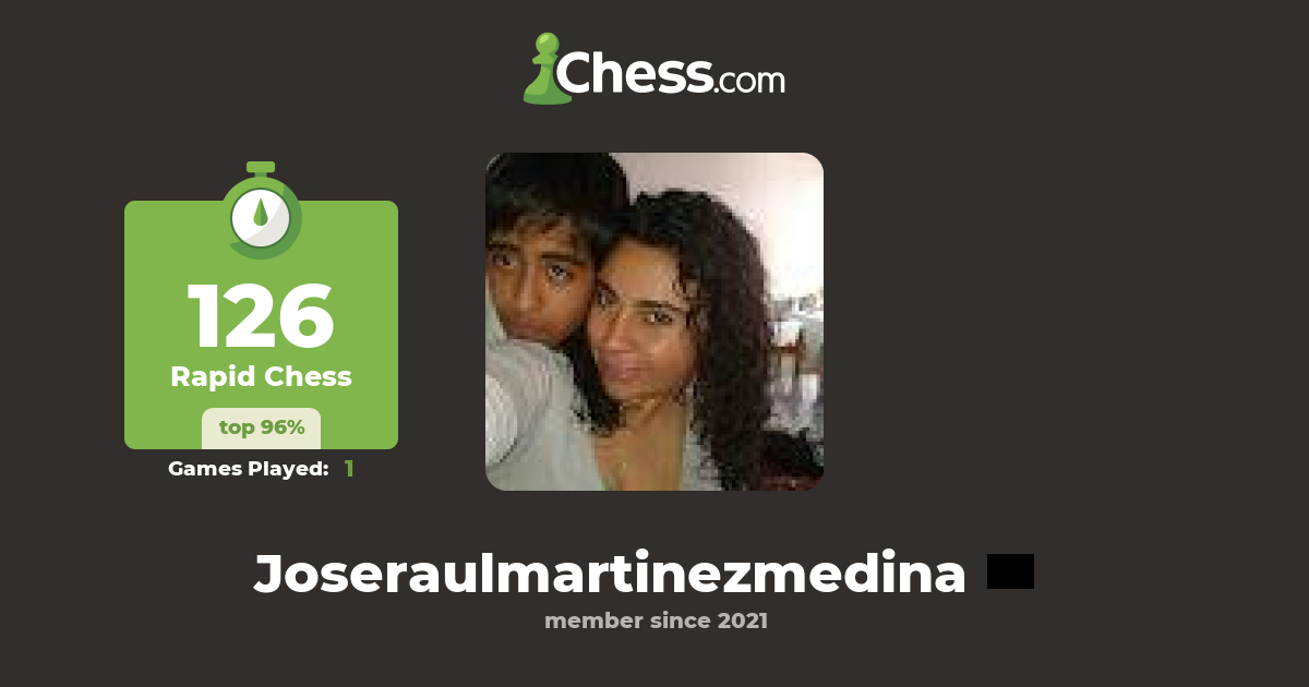 José raúl Martinéz (Joseraulmartinezmedina) - Chess Profile - Chess.com