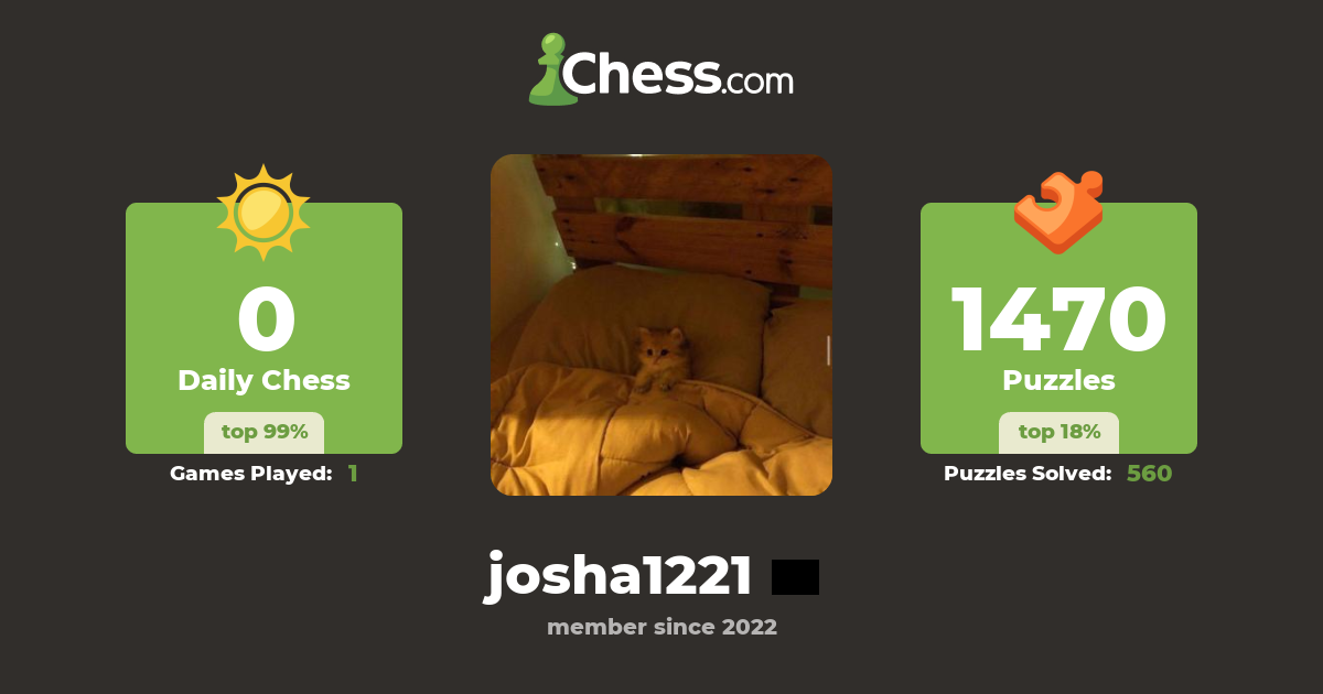 josha1221 - Chess Profile - Chess.com
