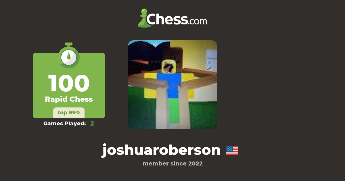 Joshua Roberson (joshuaroberson) - Chess Profile - Chess.com