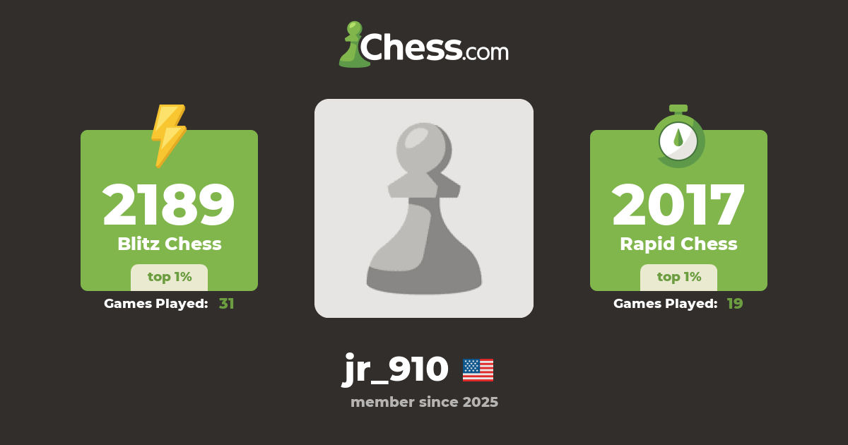 jr_910 - Chess Profile - Chess.com