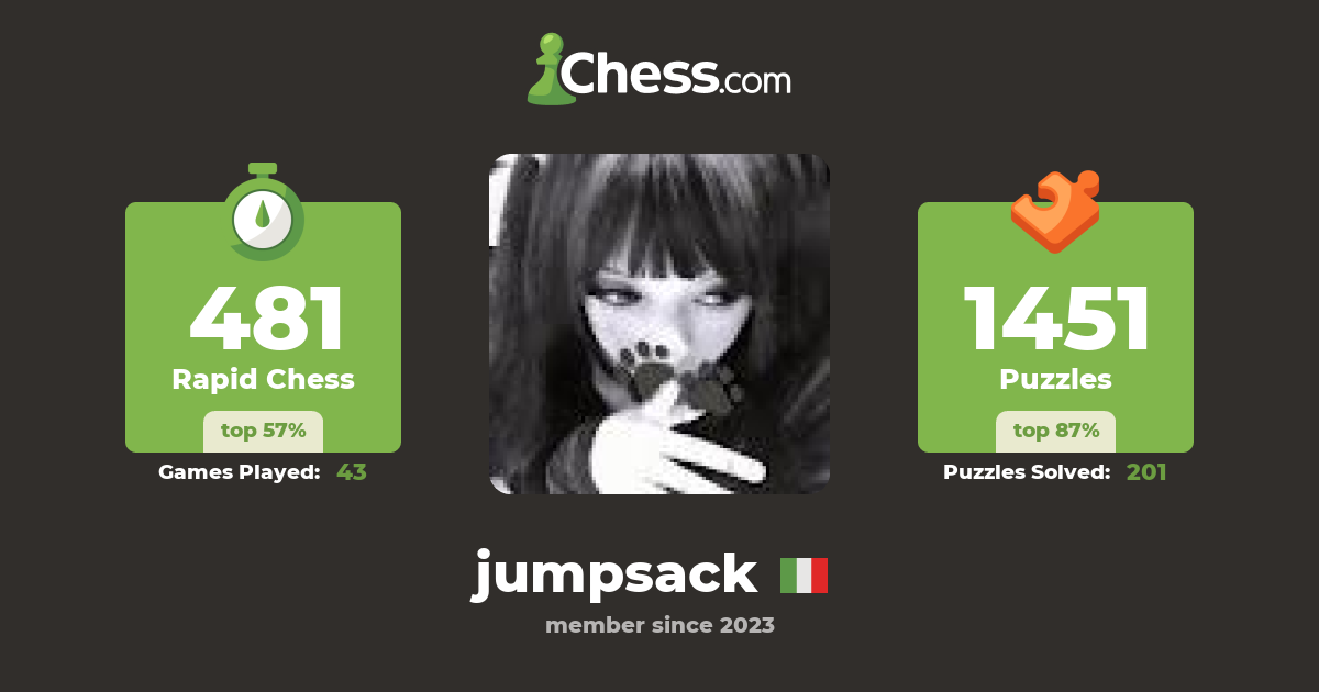 Jumpsack (jumpsack) - Chess Profile - Chess.com