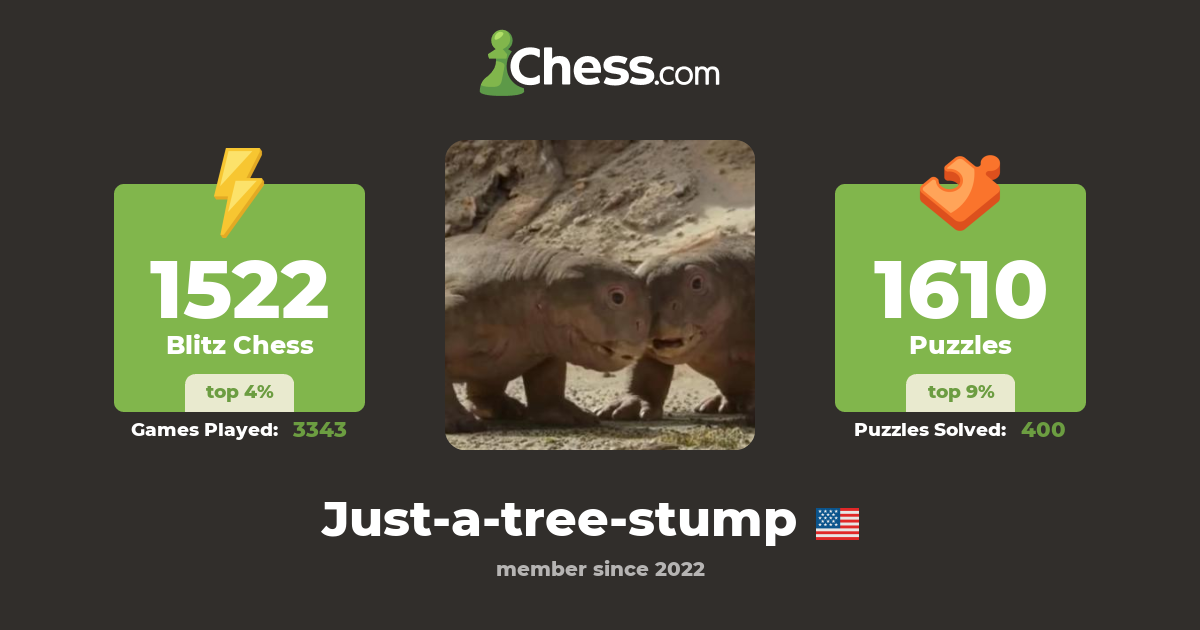 Just-a-tree-stump - Chess Profile - Chess.com