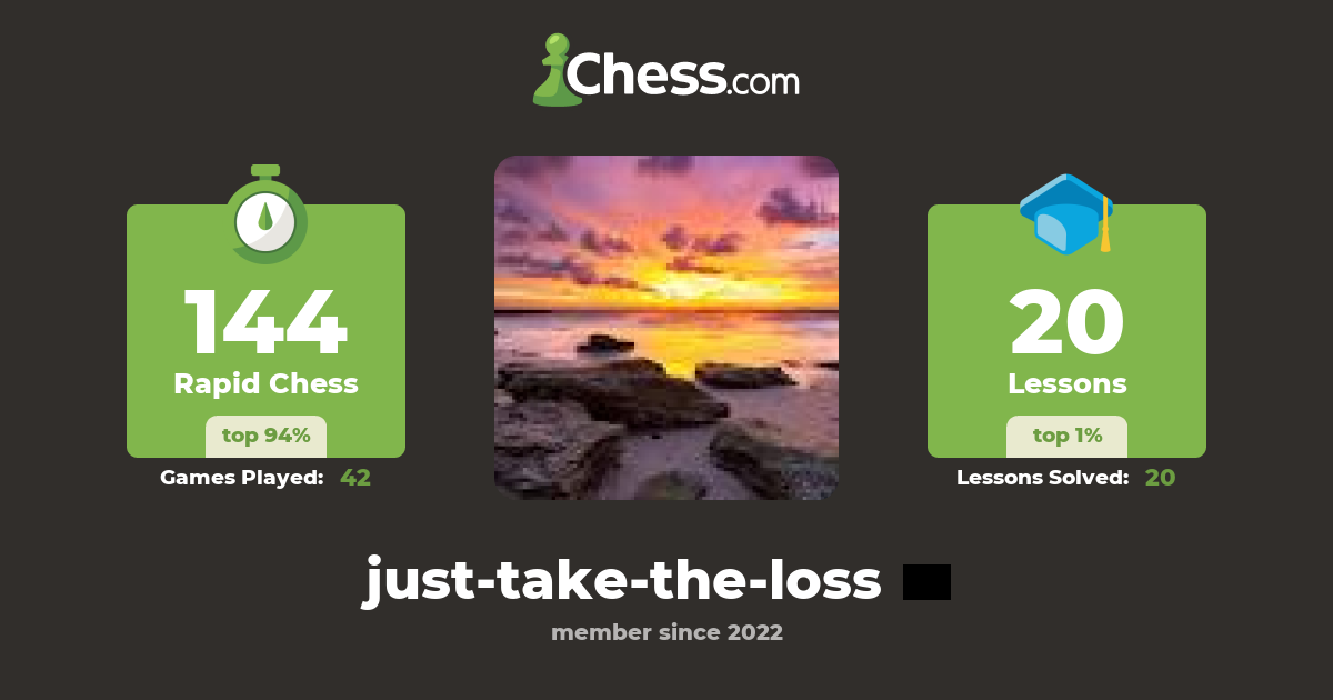 justtaketheloss (just-take-the-loss) - Chess Profile - Chess.com