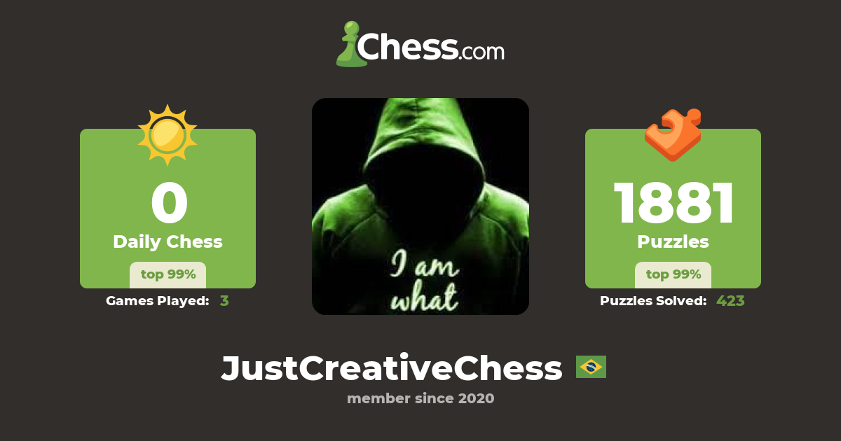Hacking for M4t3 (JustCreativeChess) - Chess Profile - Chess.com