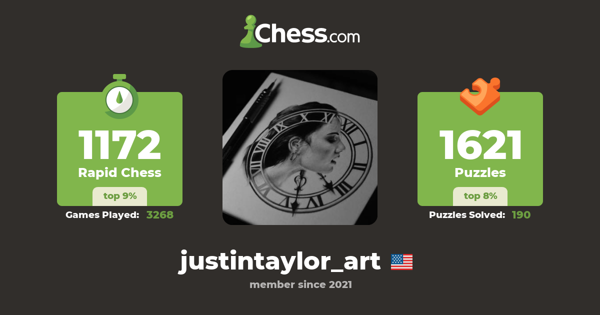Justin Taylor (justintaylor_art) - Chess Profile - Chess.com