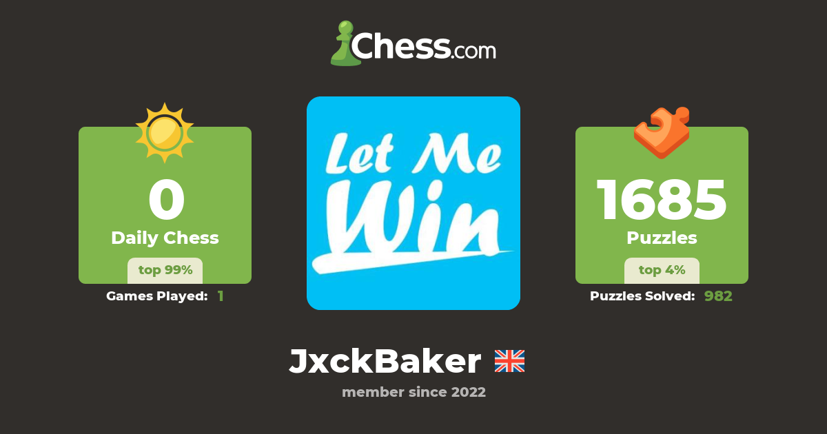 jack baker (JxckBaker) - Chess Profile - Chess.com