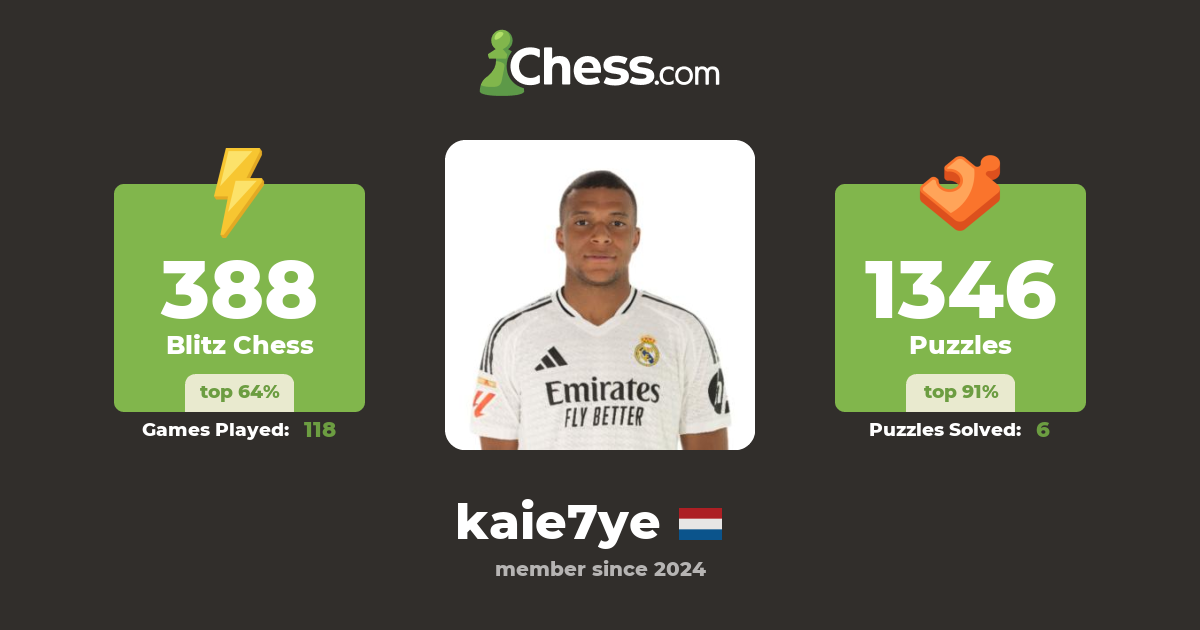 kaie7ye - Chess Profile - Chess.com