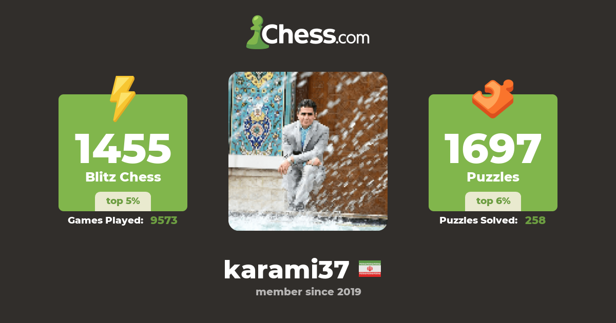 Fathollah Karami (karami37) - Chess Profile - Chess.com