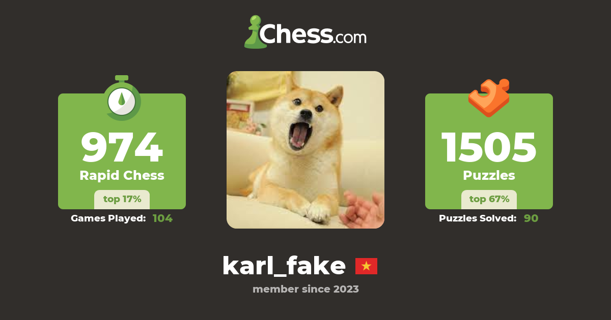QÝU Đmìh (karl_fake) - Chess Profile - Chess.com