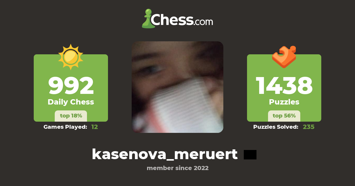 meruerttt (kasenova_meruert) - Chess Profile - Chess.com