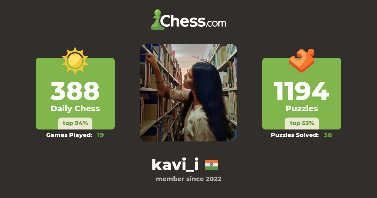 KAVI (kavi_i) - Chess Profile - Chess.com
