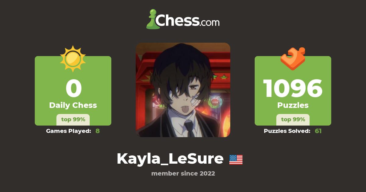 Kayla LeSure (Kayla_LeSure) - Chess Profile - Chess.com