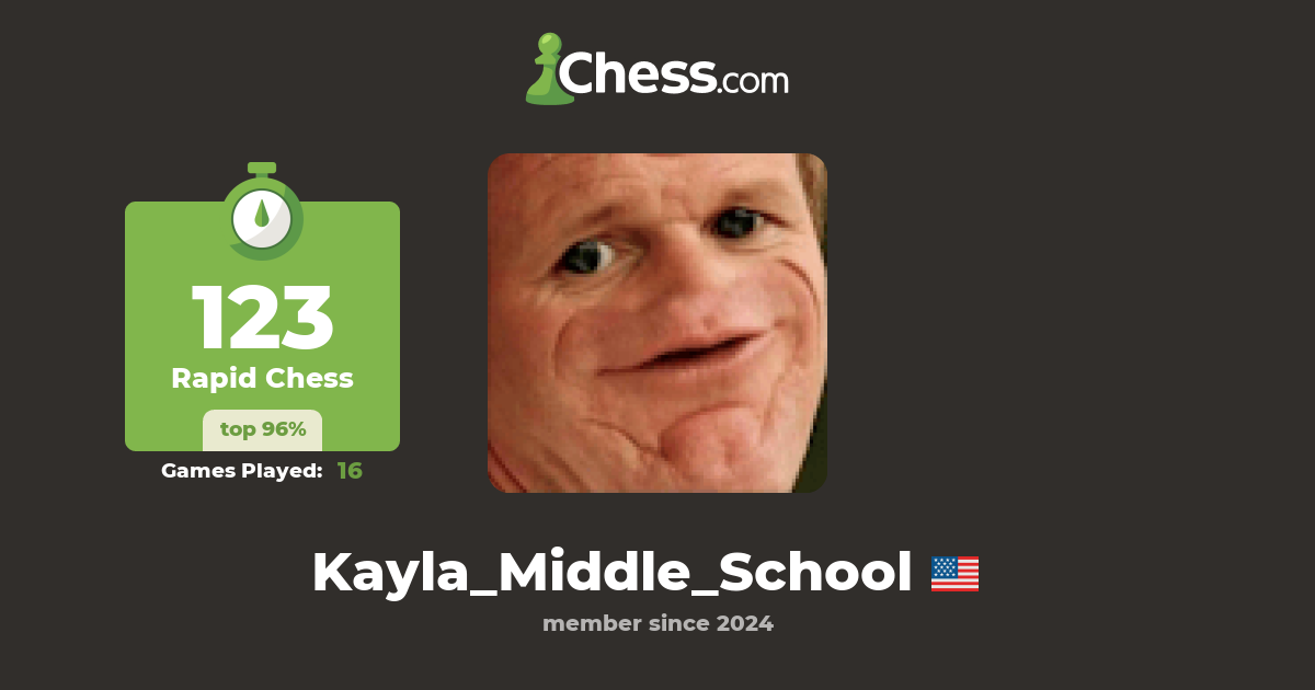 Kayla Brown (Kayla_Middle_School) - Chess Profile - Chess.com