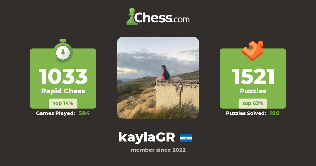 kayla guerrero (kaylaGR) - Chess Profile - Chess.com