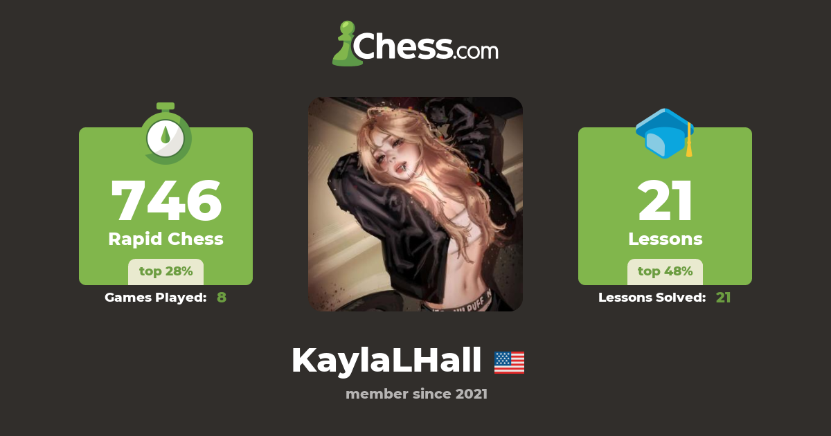 KaylaLHall - Chess Profile - Chess.com