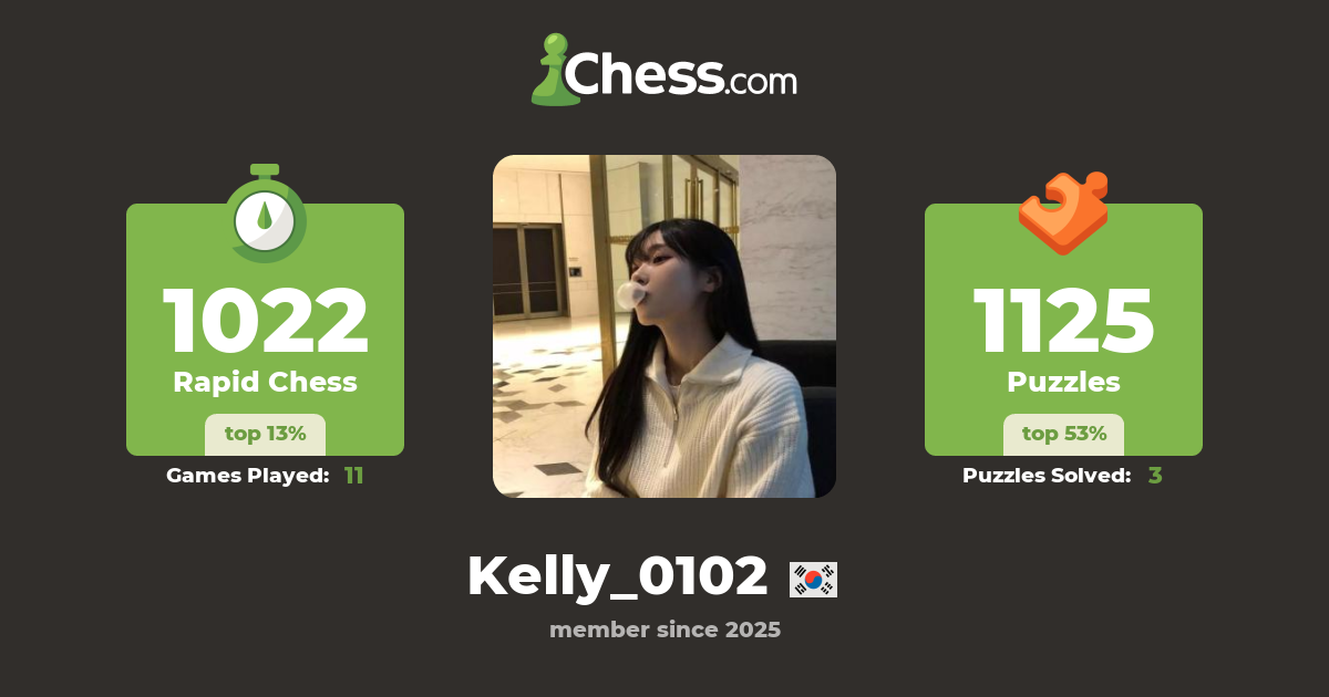 Kelly_0102 - Chess Profile - Chess.com