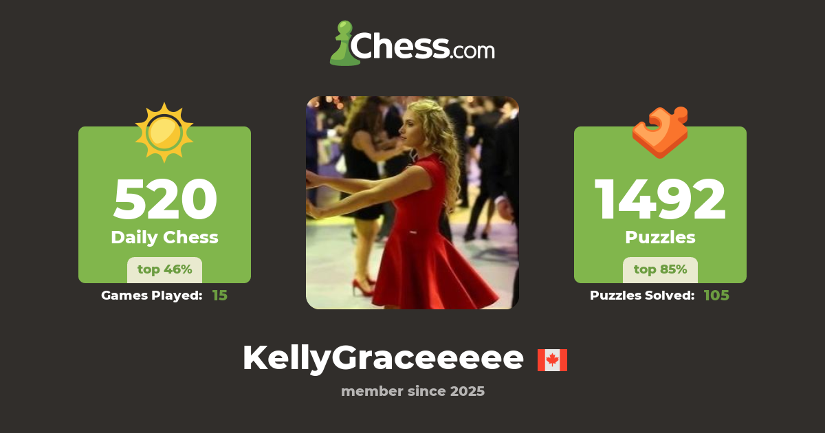KellyGraceeeee - Chess Profile - Chess.com